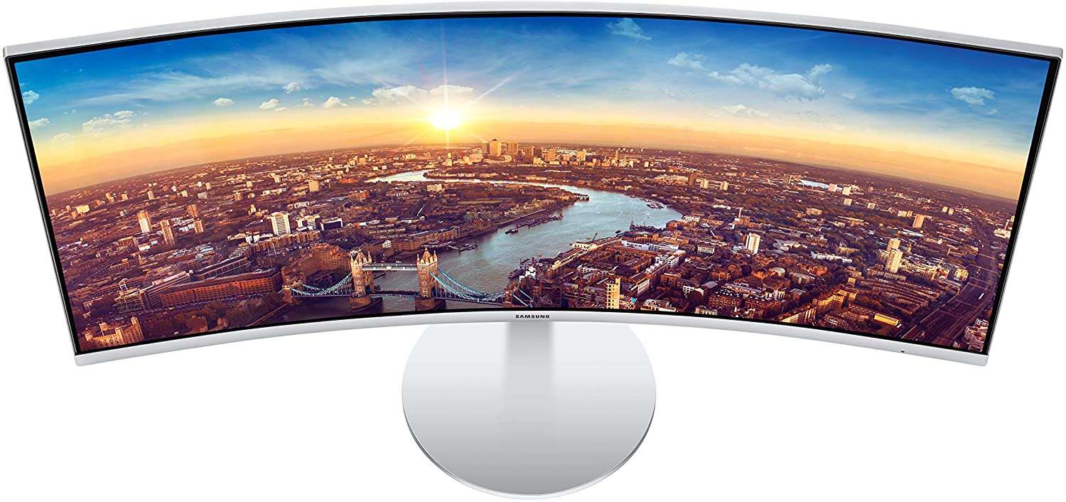 Best 34 inch Ultra Wide Curved Monitor with 4K Thunderbolt 3
