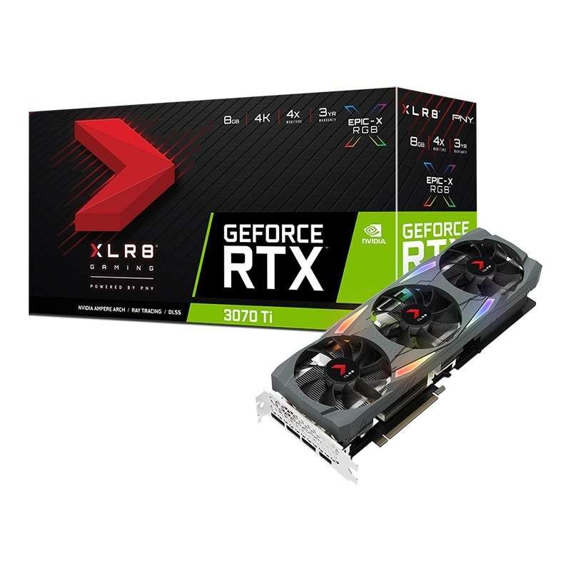 PNY Nvidia GeForce RTX 3070 Ti 8GB XLR8 Gaming PNY Nvidia GeForce RTX 3070 Ti 8GB XLR8 Gaming