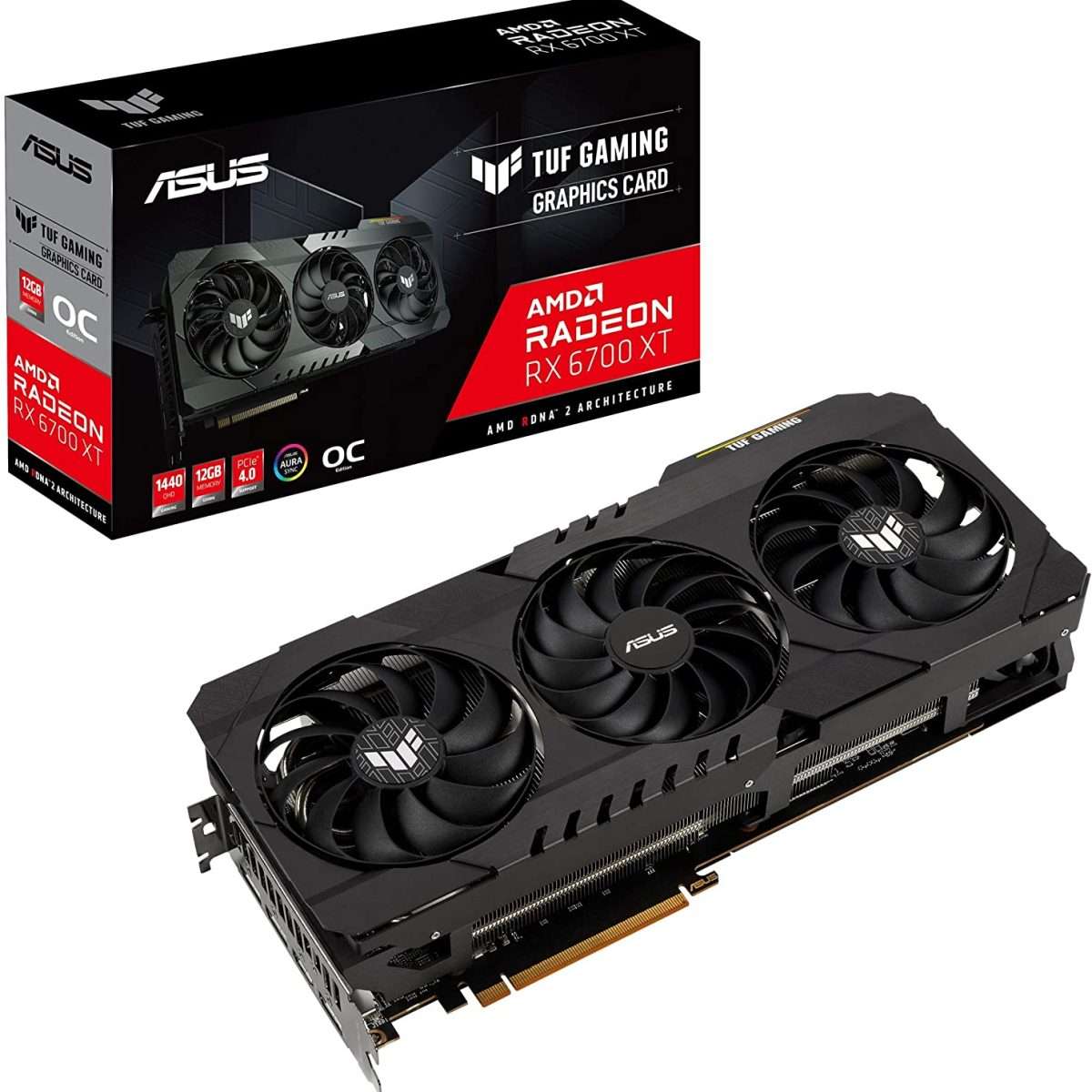 ASUS ROG Strix AMD Radeon RX 6700 XT OC Graphics Card