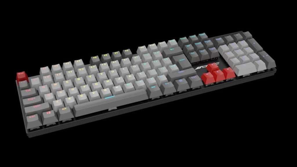 OCPC ZERO PRO Mechanical Keyboard Light Grey