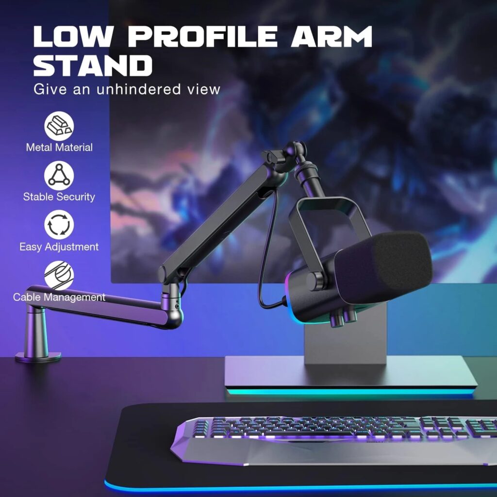 Fifine BM88 Professional Dynamic Mic Boom Arm | Bigbyte IT World